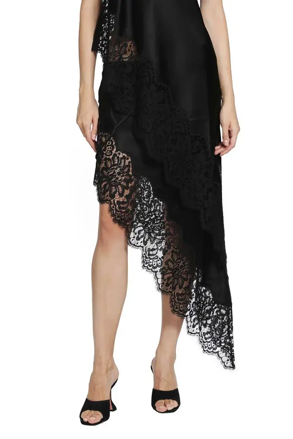 SSHEENA Guantanamo Satin Skirt