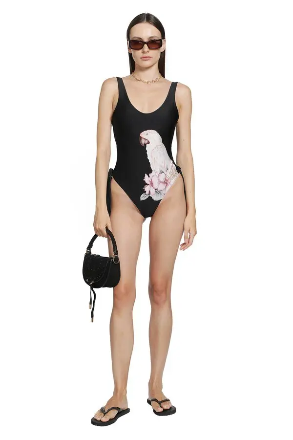 Chloé Cut-out One-piece Swimsuit - Black
