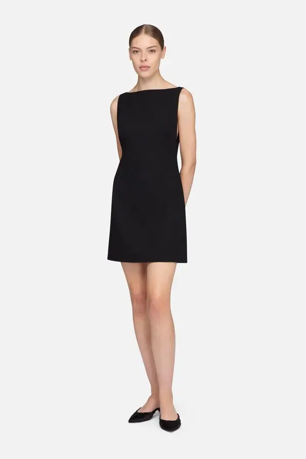 EMILIA WICKSTEAD Wichita Dress In Single Wool Crepe
