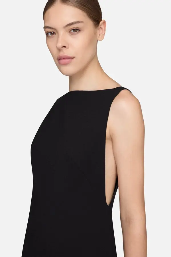 EMILIA WICKSTEAD Wichita Dress In Single Wool Crepe