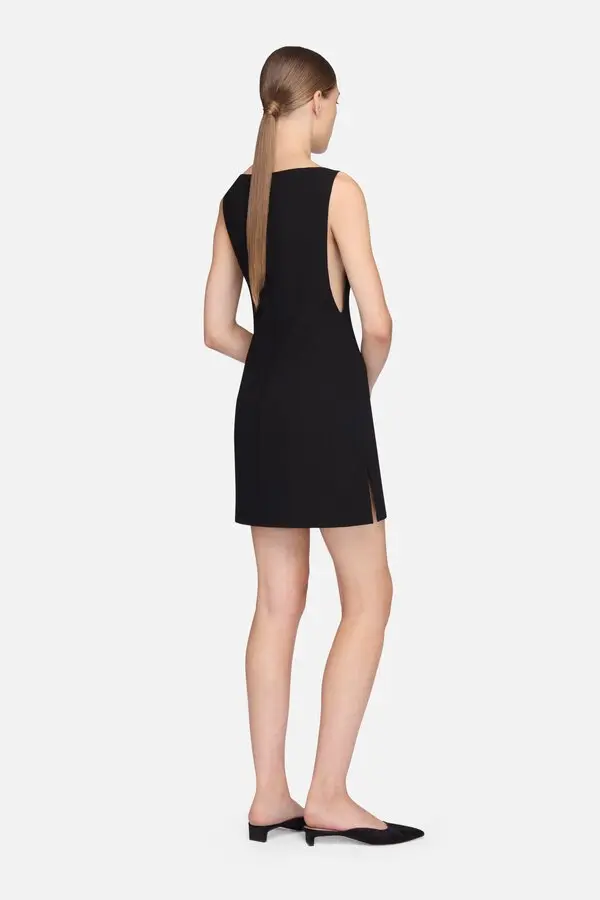 EMILIA WICKSTEAD Wichita Dress In Single Wool Crepe