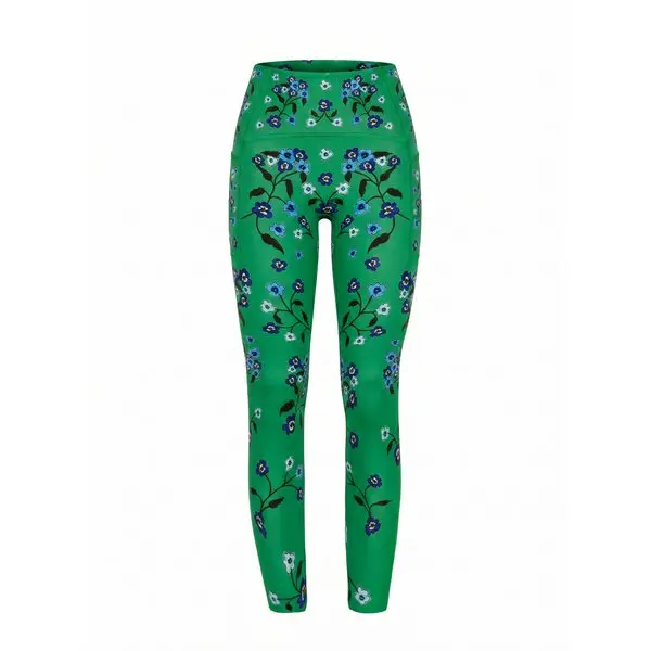 JESSIE ZHAO NEW YORK Emerald Echo High-waisted Leggings - Green