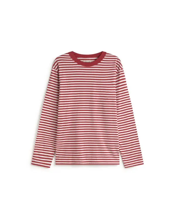 THINKING MU Striped Emilio Long-sleeve T-shirt