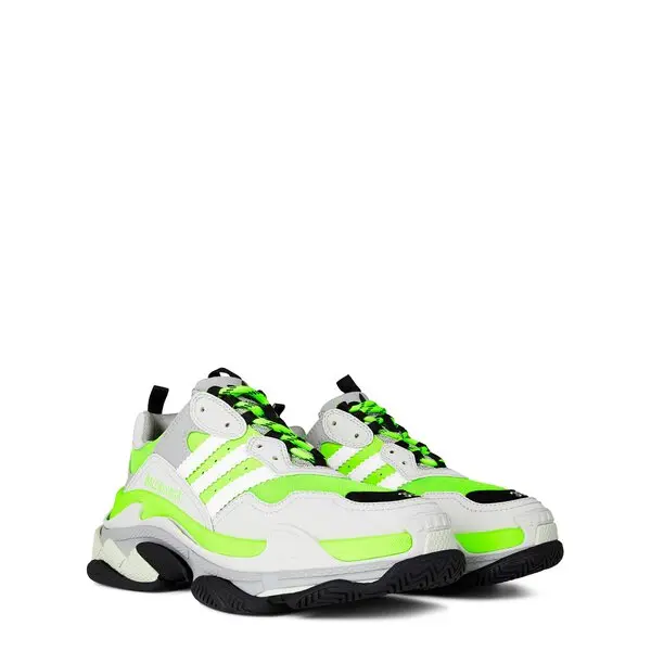 Balenciaga X Adidas Triple S Lace-up Sneakers