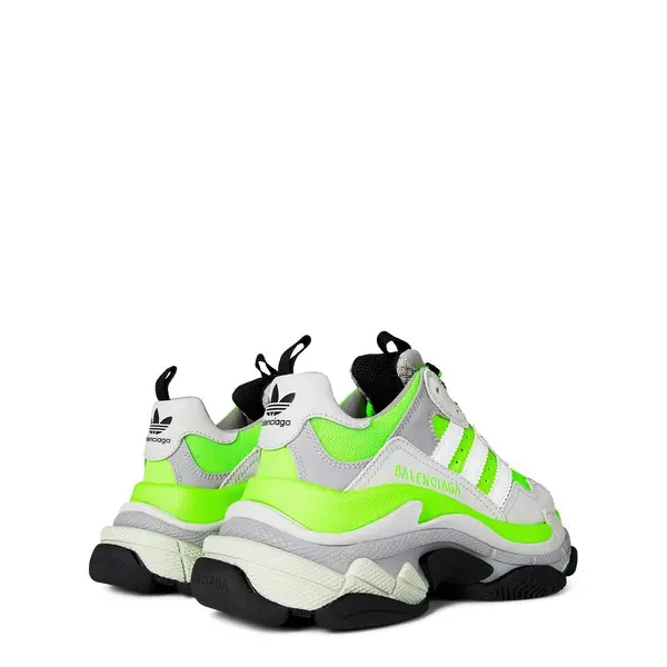 Balenciaga X Adidas Triple S Lace-up Sneakers
