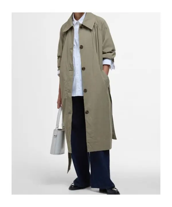Barbour Garbo Showerproof Trench Coat