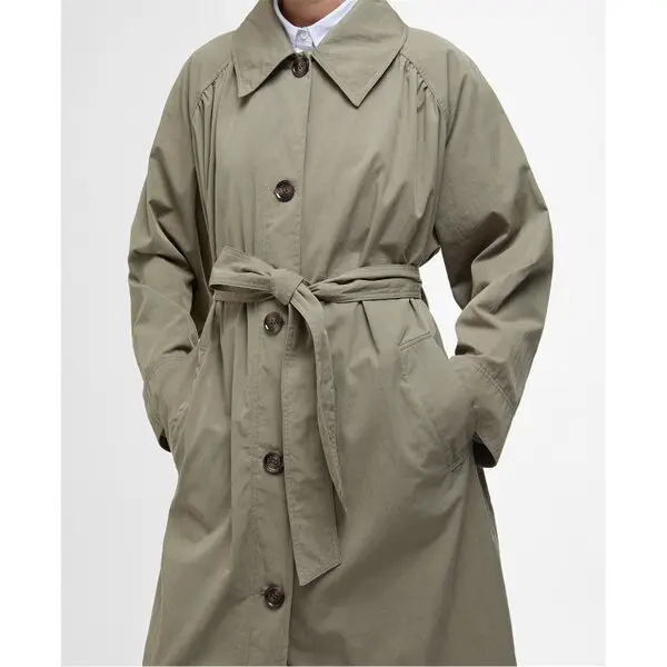 Barbour Garbo Showerproof Trench Coat