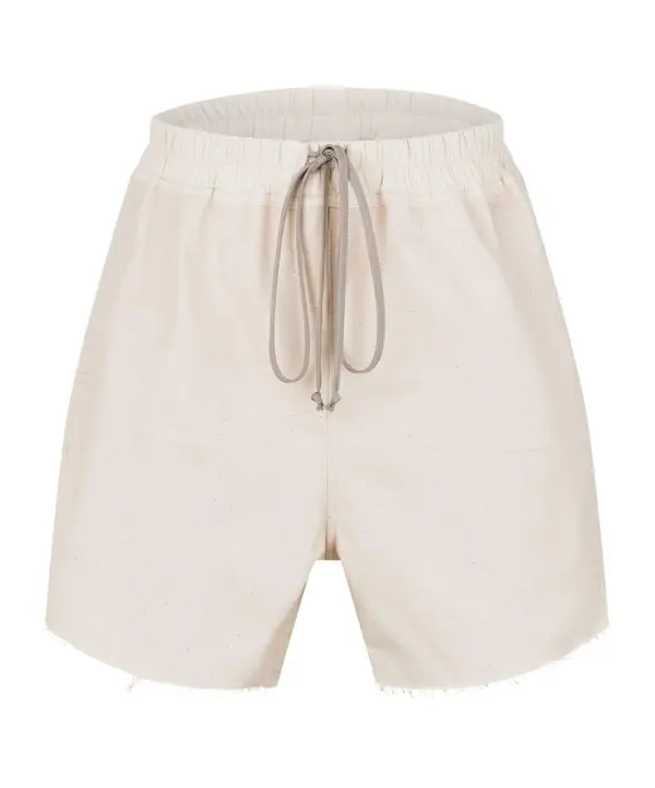 Rick Owens Minimalist Solid-color Drawstring Shorts - Pink