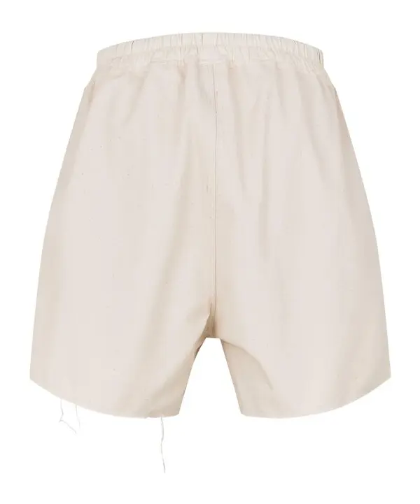 Rick Owens Minimalist Solid-color Drawstring Shorts