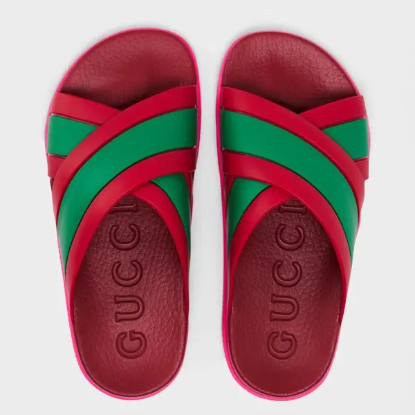 Gucci Solid Color Pool Shoes