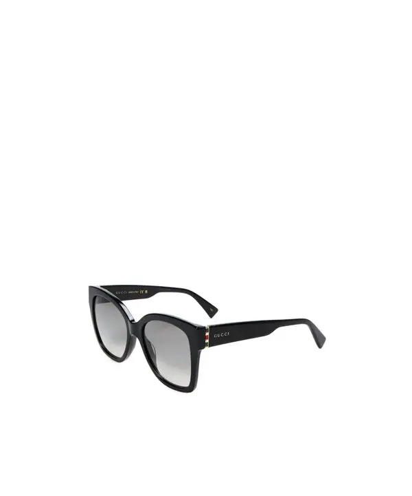 Gucci Oversized Frame Sunglasses - Black