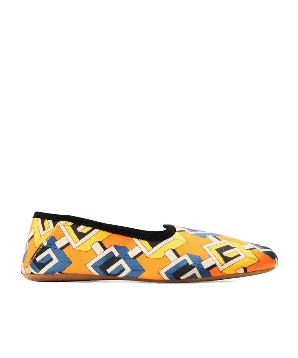 Gucci Color Block Flat - Multicolor