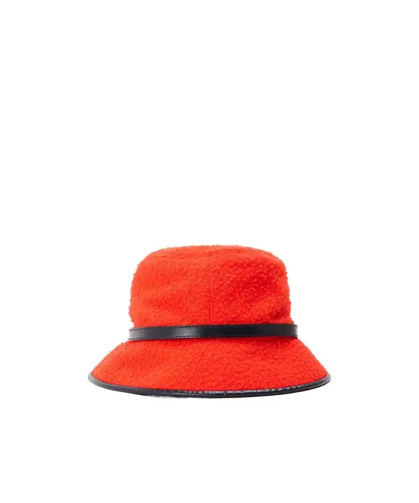 Gucci Plush Fisherman's Hat - Red
