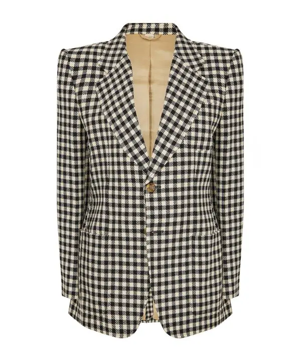 Gucci Formal Tailored Fit Blazer - White/black