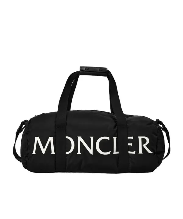 Moncler Waterproof Drawstring Handbag - Black