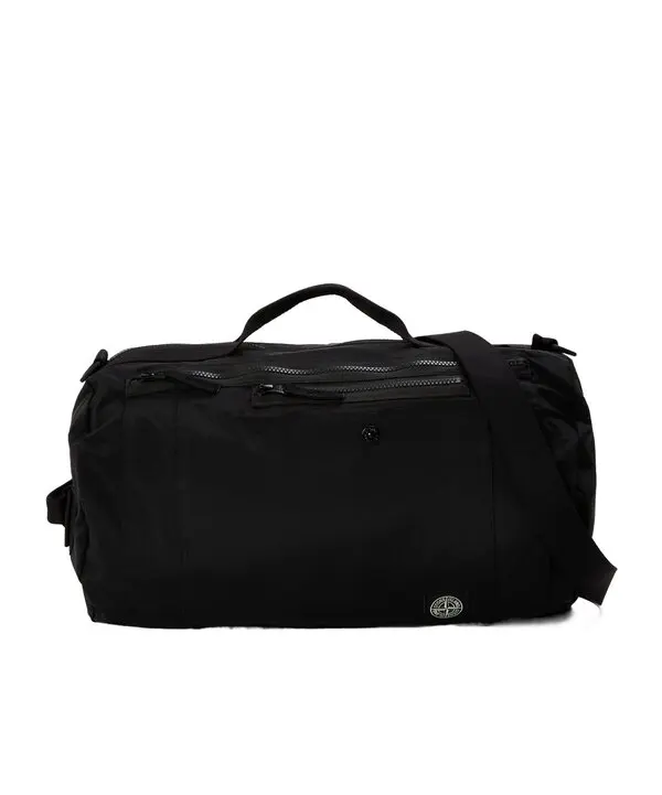 Stone Island Lightweight Travel Bag - Black