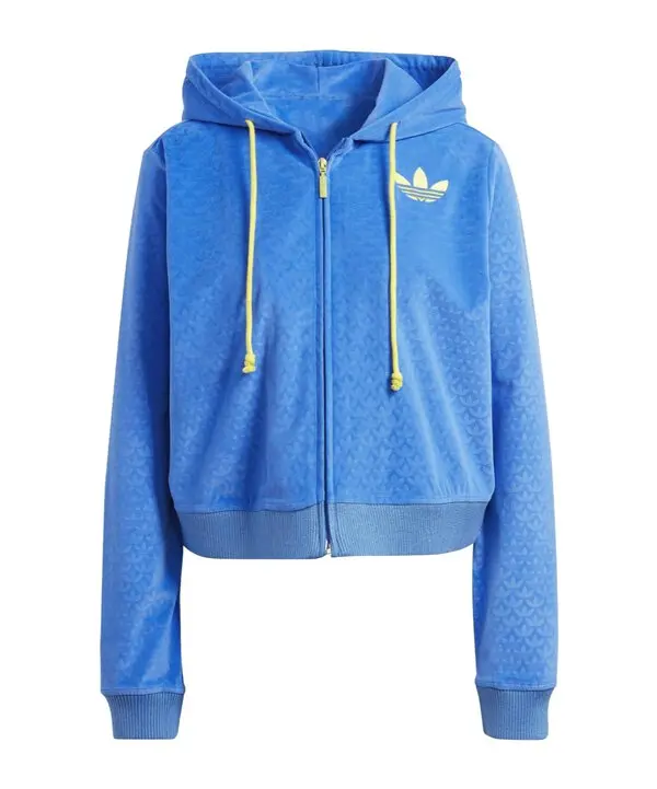 ADIDAS ORIGINALS Adicolour 70s Velour Zip Hoodie