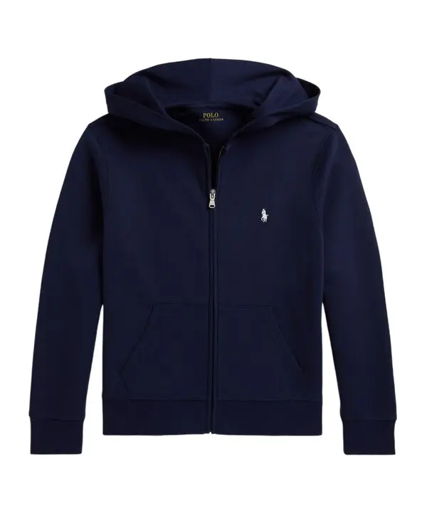 Polo Ralph Lauren Zippered Hooded Sweatshirt - Black