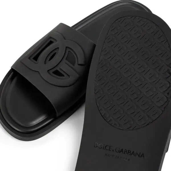 Dolce & Gabbana Solid Color Slippers