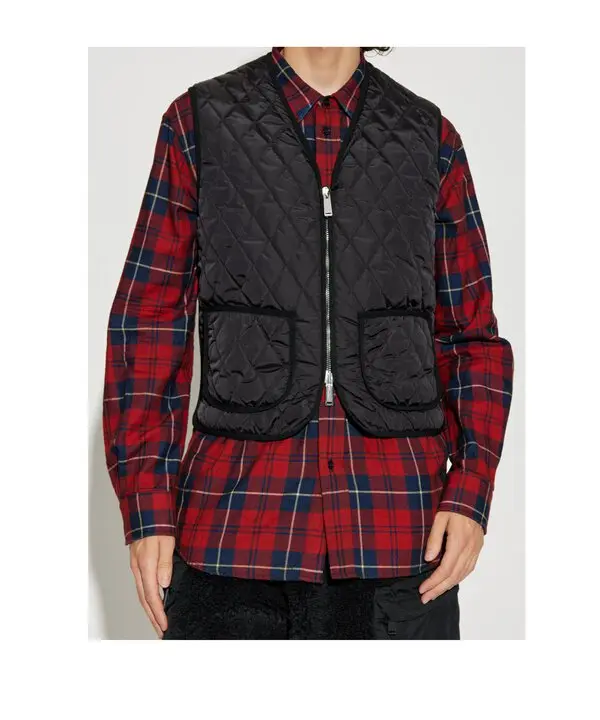 Dsquared2 Zip-up Quilted Vest