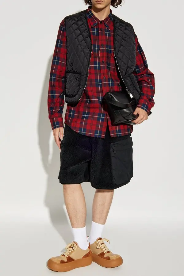 Dsquared2 Zip-up Quilted Vest