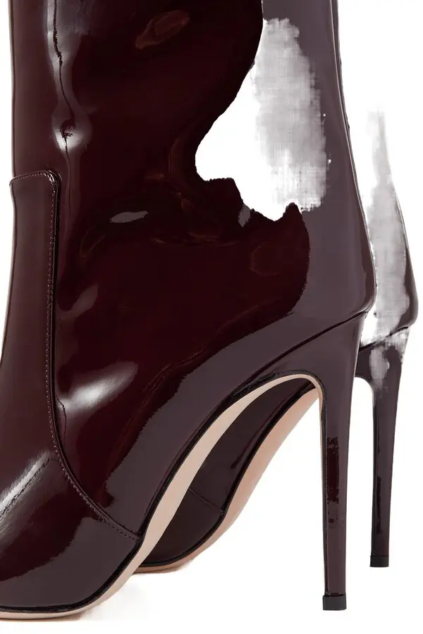 Paris Texas Patentleather Pointedtoe Highheel Boots