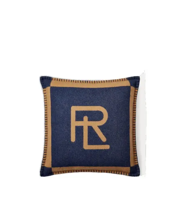 Ralph Lauren Northam Wool Cushion - Blue