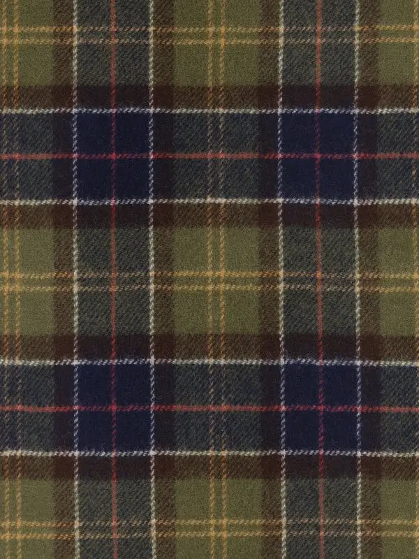 Barbour Tartan Fringed Scarf