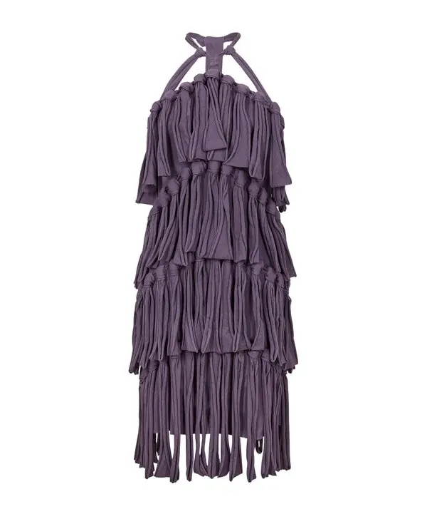 Bottega Veneta Flared Skater Dress - Black