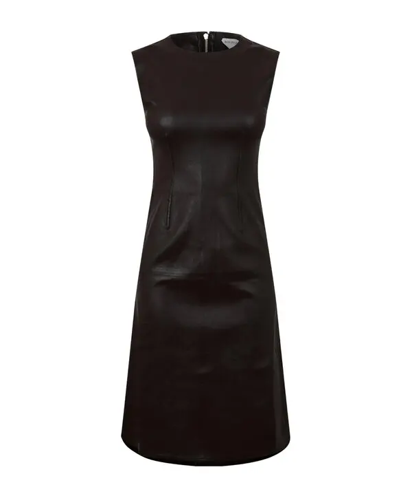 Bottega Veneta Leather Mini Dress - No