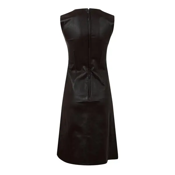 Bottega Veneta Leather Mini Dress