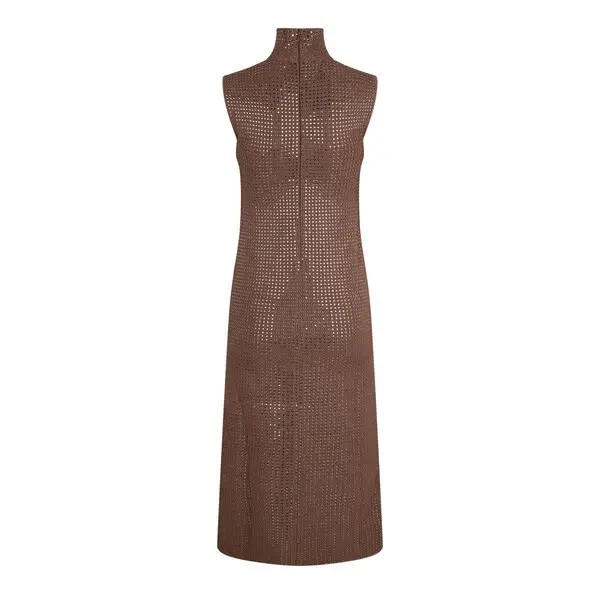 Bottega Veneta Cut Out Midi Dress