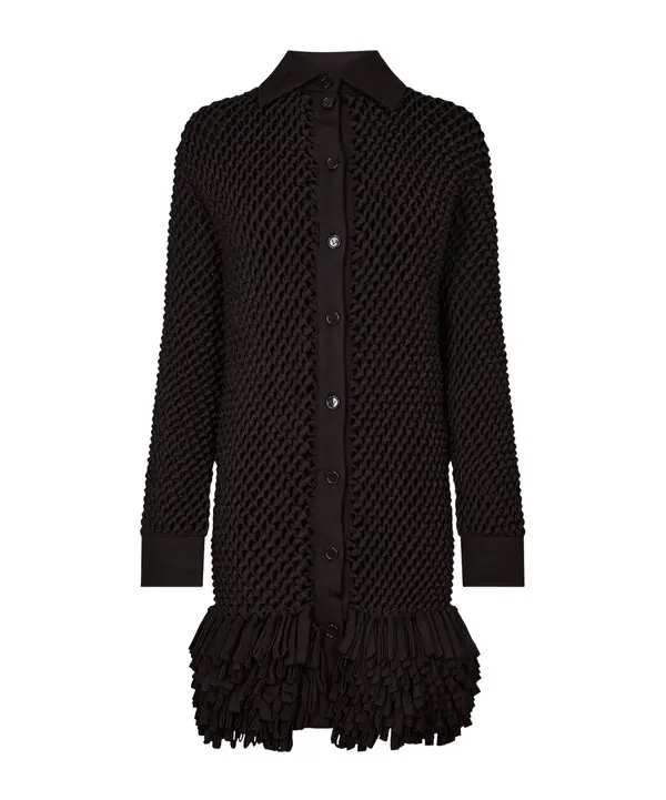 Bottega Veneta Structured Blazer Dress - Black