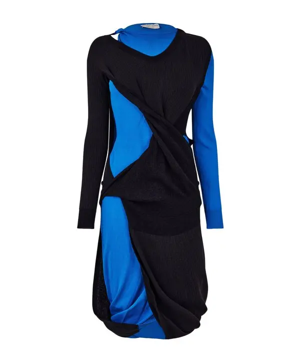 Bottega Veneta Structured Cut Out Dress