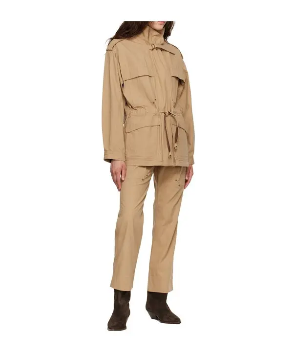 Isabel Marant Étoile Adelys Jacket - Light Khaki