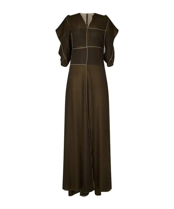 Bottega Veneta Tailored Fit Corset Gown