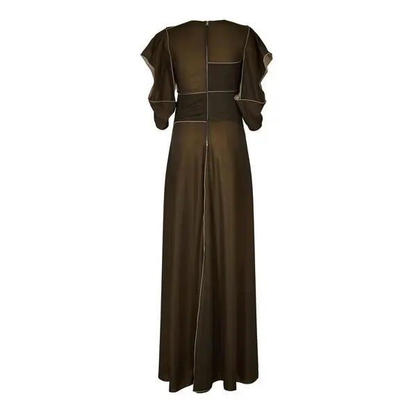 Bottega Veneta Tailored Fit Corset Gown
