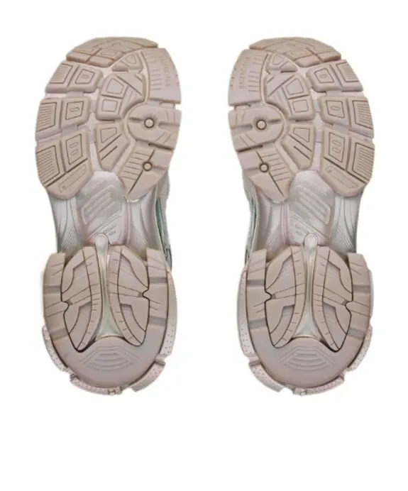Balenciaga Runner Iridescent Sneaker - Beige/pink