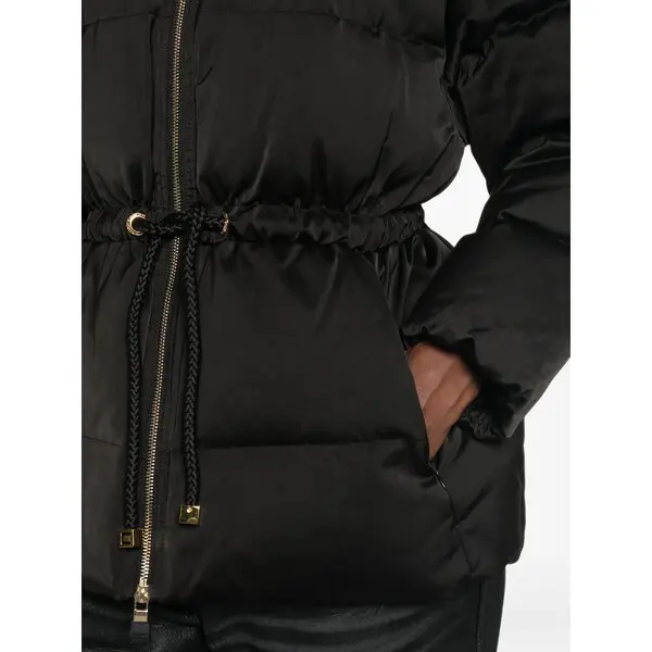 Elisabetta Franchi Drawstring Puffer Jacket
