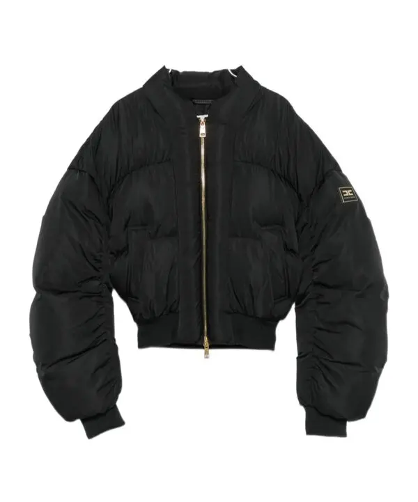 Elisabetta Franchi Cropped Puffer Jacket