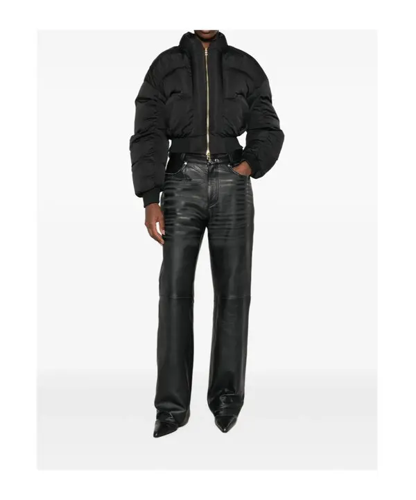 Elisabetta Franchi Cropped Puffer Jacket
