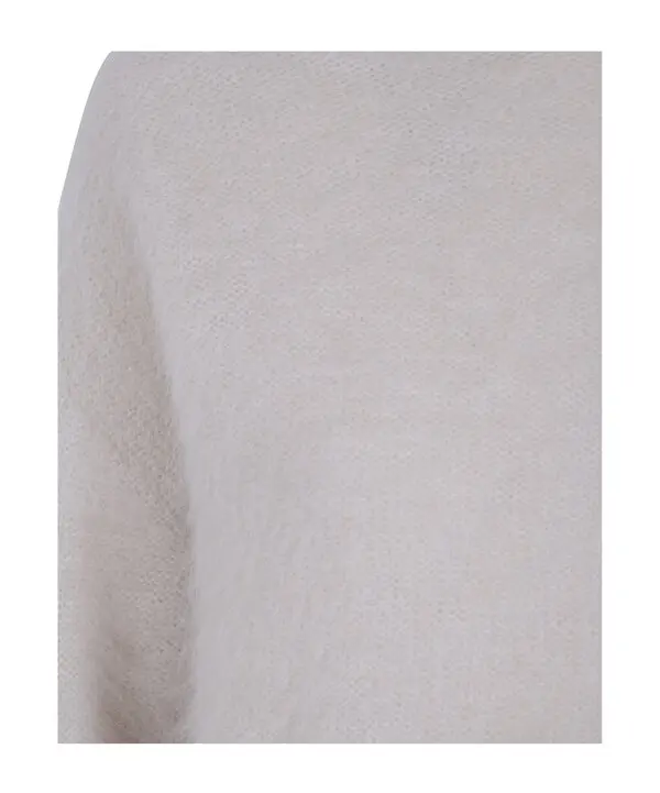 Antonelli Firenze Boat-neck Alpaca Sweater - Lightbeige