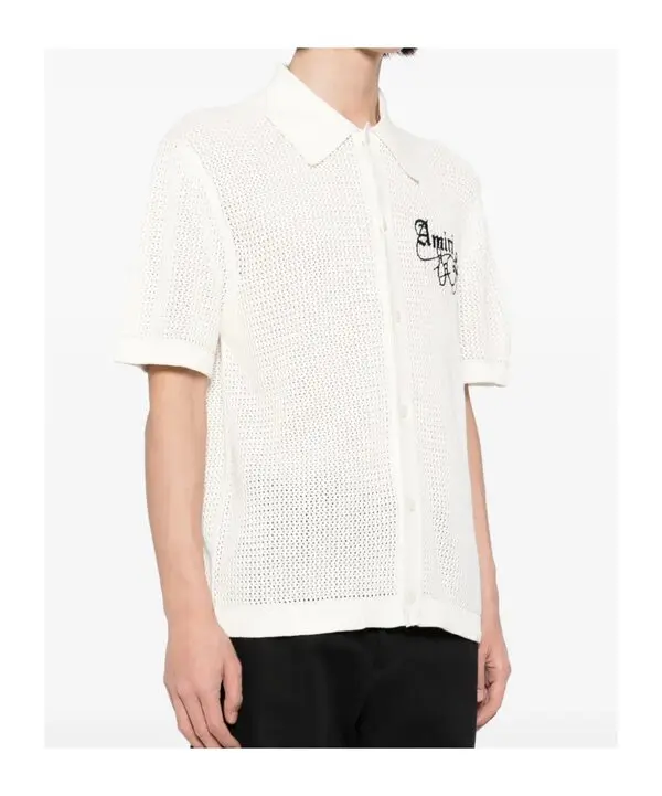 Amiri Open-knit Shirt