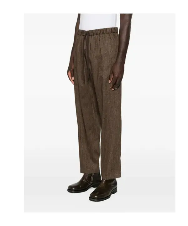MAISON MARGIELA Drawstring-waist Trousers