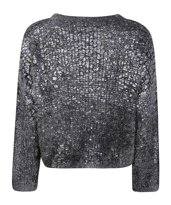 Avant Toi Crew Neck Plush Knit Pullover