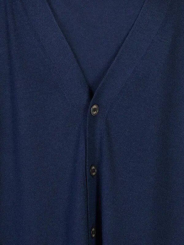Fedeli Sleeveless V-neck Cardigan