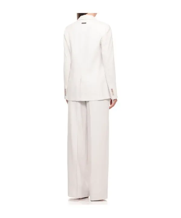 Peserico Textured Single-breasted Blazer