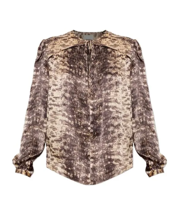 Isabel Marant Étoile Long-sleeved Top - Brown