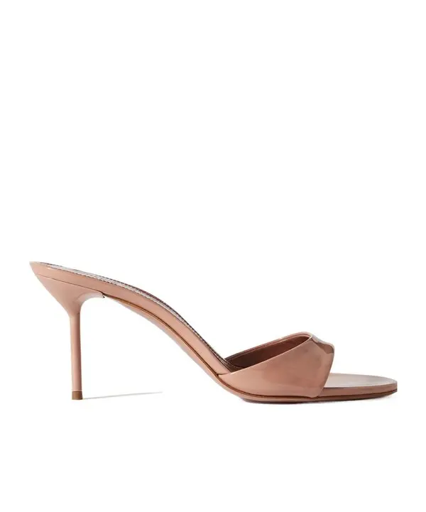 Paris Texas Patent Leather Mules - No
