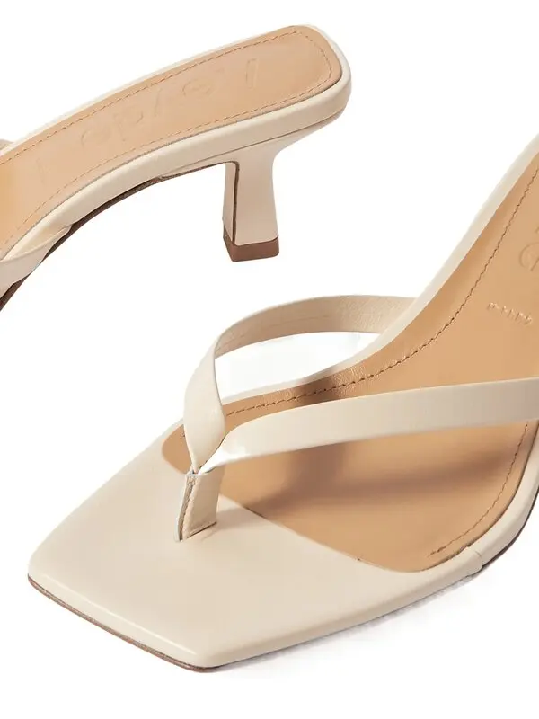 AeydĒ Thinstrap Squaretoe Sandals